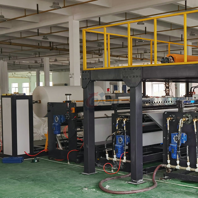 four layers bubble film machine