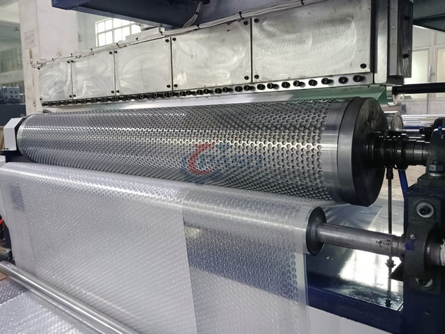 bubble film perforator machine